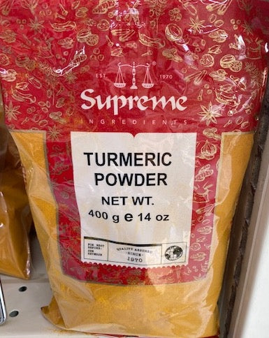 Supreme Turmeric Powder 400g – Prime Bazaar
